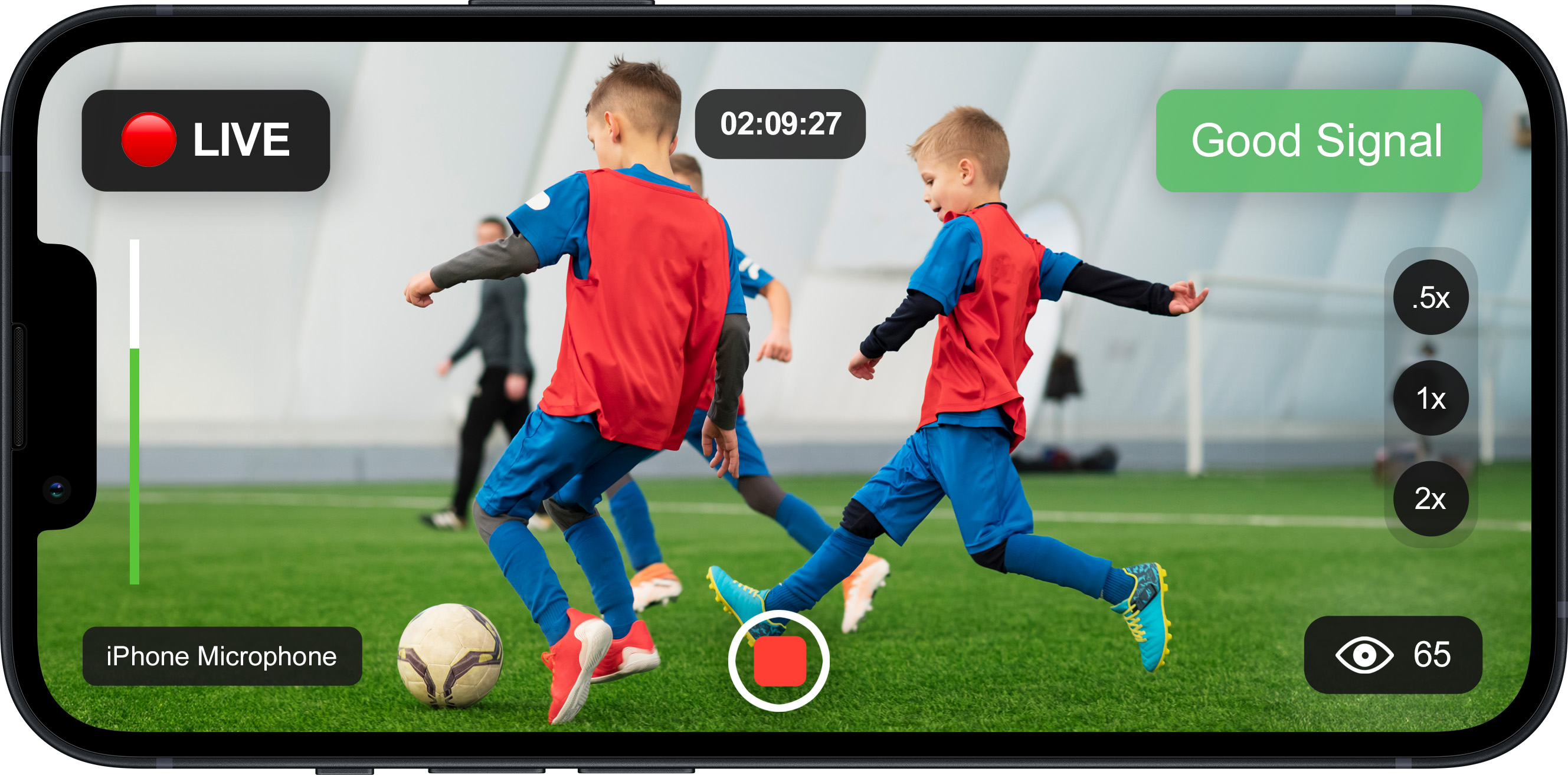 Live stream App for iPhone